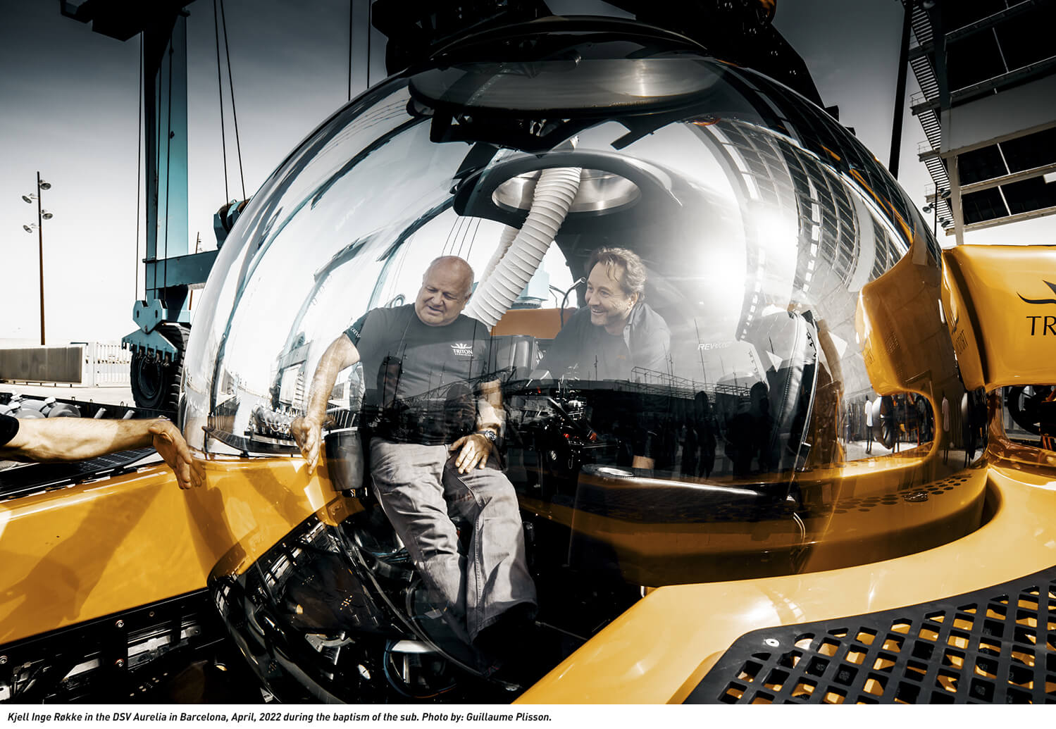 O construtor industrial norueguês Kjell Inge Røkke assume um papel de ...